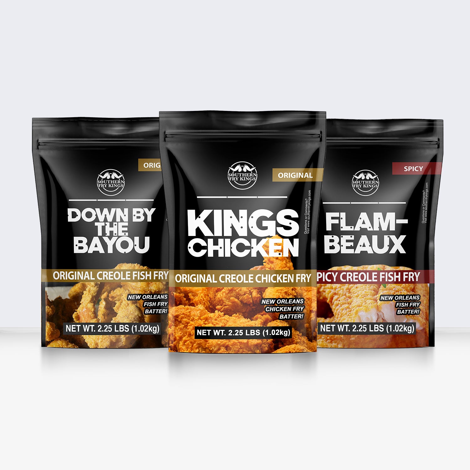 Chicken and Seafood Fry (Variety Pack) - Southern Fry Kings